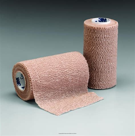 3m Compression Bandage Coban Nonwoven Elastic Fibers 6 X 5 Yard
