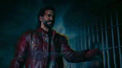 Saga Fights Alan Wake Scratch At The Sheriff S Station Alan Wake 2