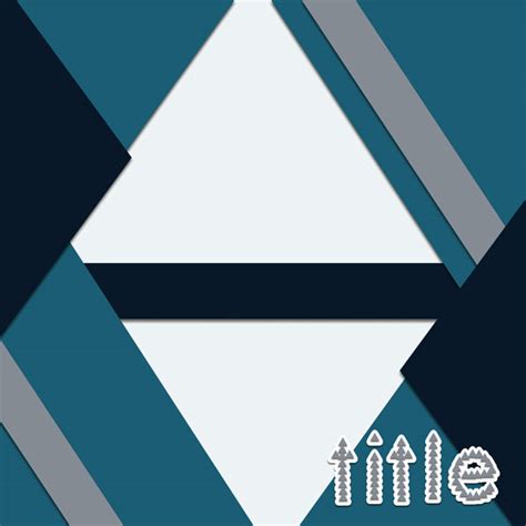 Gingerscraps Templates Minimalist Triangle Template Set By