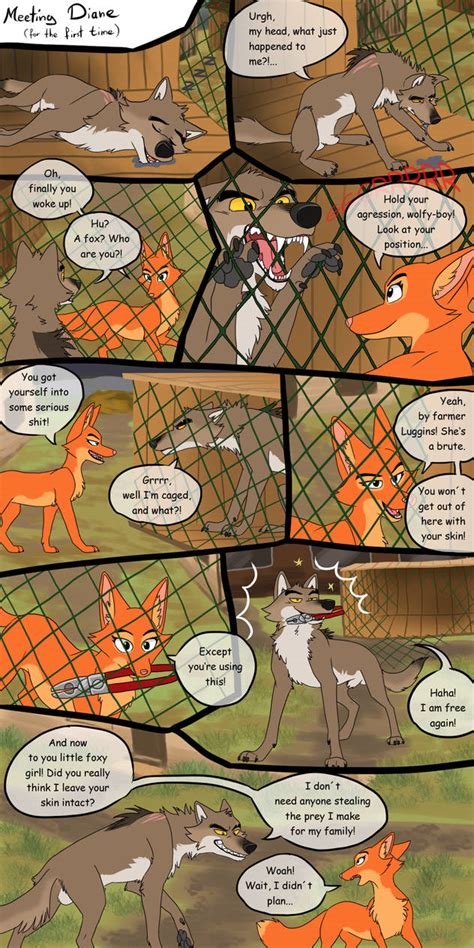 The Feral Bad Guys Meeting Diane Pg1 By Mrwolf86 On Deviantart
