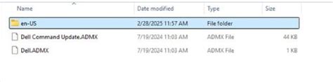 How To Access Amdx And Adml Files For Use With Dell Command Update
