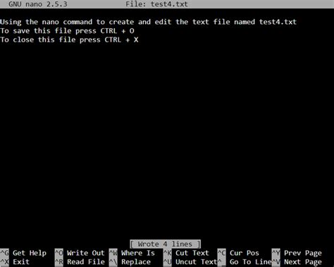 how to edit text files in linux geeksforgeeks