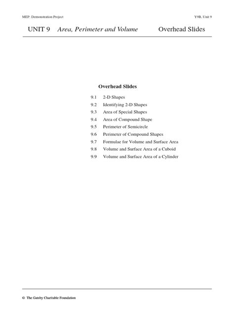 overhead slides pdf area euclidean plane geometry