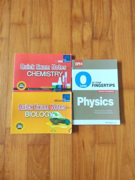 Physicschemistrybiology O Level Pure Sciences Handbooks Hobbies