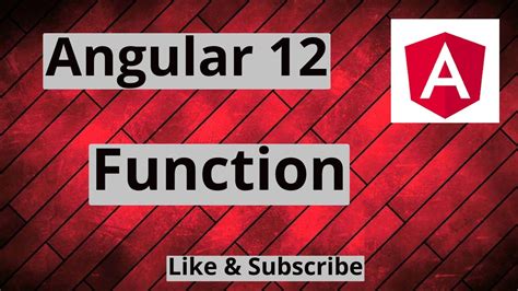 9 Angular 12 How To Make Function Call Function Pass Parameter In