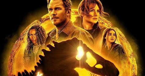 ‘jurassic World Dominion Lanza Nuevo Poster Combinando El Pasado Con