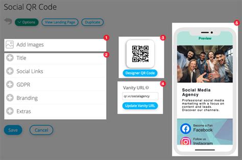 Cómo crear un código QR para Redes Sociales en tu cuenta QR Planet