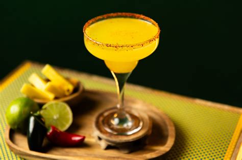 Pineapple Jalapeño Margarita Cocktail Recipe By Drinksworld
