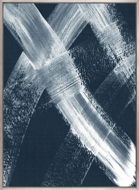 Linear Intersection Iii Framed Canvas Art Designer Boys