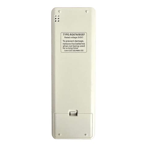 Control Para Aire Inverter Carrier RG67V/BGEF Mas Funda