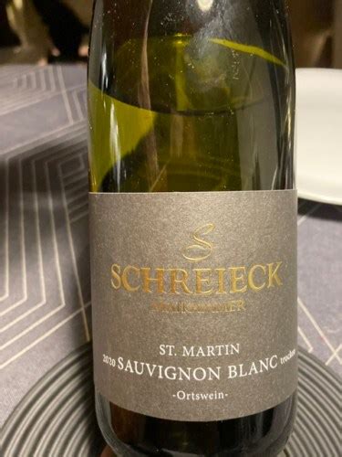 Schreieck Maikammer St Martin Sauvignon Blanc Trocken Vivino US