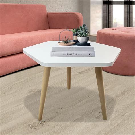 Mesa Hexagonal Turku Blanca Mcehex 02 Éxito