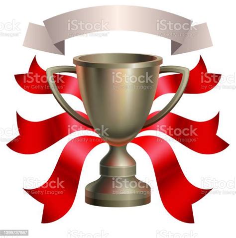 빨간 리본이 달린 컵 감사에 대한 스톡 벡터 아트 및 기타 이미지 감사 강철 경쟁 Istock