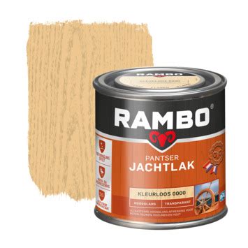 Rambo Pantser Jachtlak Transparant Hoogglans Kleurloos Ml Karwei