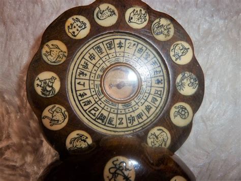 Chinese Feng Shui Wooden Compass China Late 20th Century Catawiki
