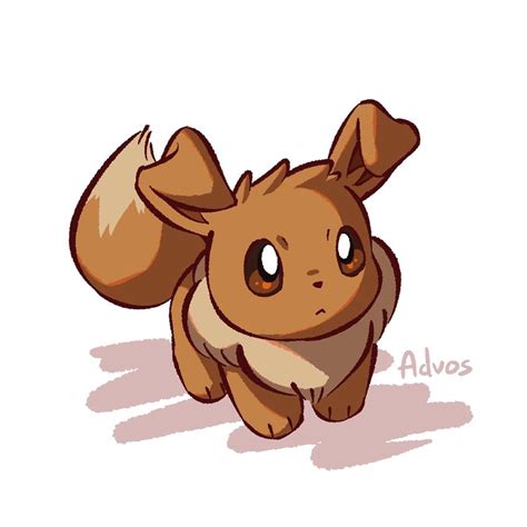 Eevee Pokemon Drawn By Advos Danbooru