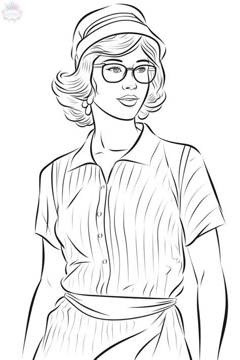 Dibujos De Mujer Para Colorear