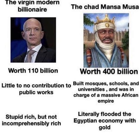Chad Mansa Musa Meme By Josh Phish21 Memedroid