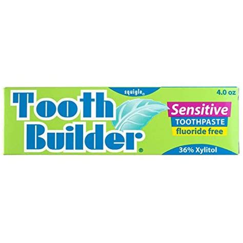Squigle Tooth Builder Sls Free Toothpaste Stops Tooth Sensitivity