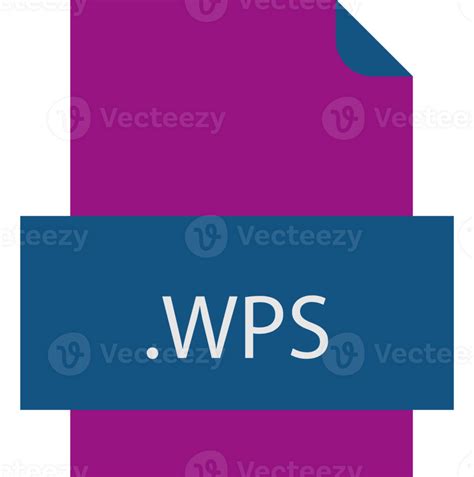 Wps File Icon Fill Crisp Corners With Doted Lines 57912640 Png