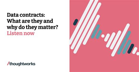 Data Contracts What Are They And Why Do They Matter Thoughtworks