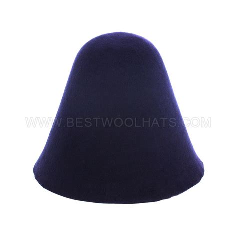 Cone Rabbit Fur Hat Body Rabbit Fur Felt Cone Cap Blank
