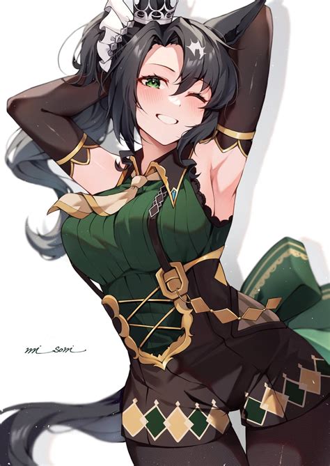 Satono Crown Umamusume Drawn By Misoni Mi So Ni T Danbooru