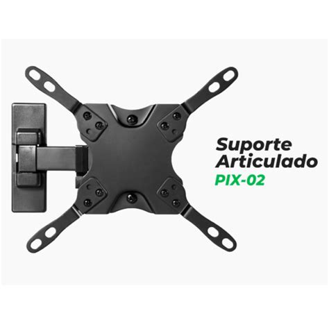 Suporte Articulado De Parede Para TVs LED Plasma LCD D Curva De A PX Paraiso Dos