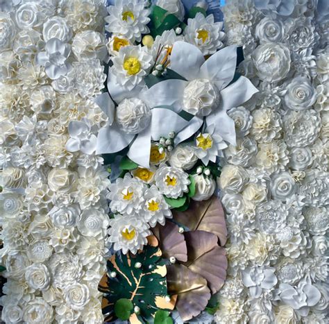 “sunny Mood” Flower Wall Giant Flowers Au