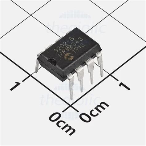 8 Pins Mcp3202 Bi P Integrated Circuits At Rs 200 Piece In Mumbai Id