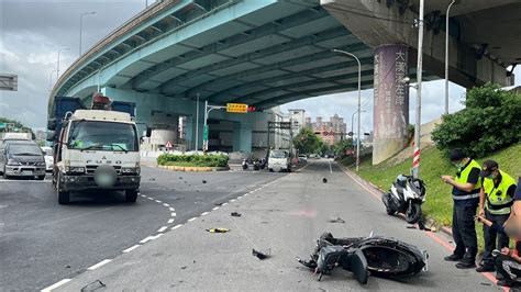 新莊貨車疑違規左轉撞機車 騎士送醫傷重不治 社會 三立新聞網 Setncom