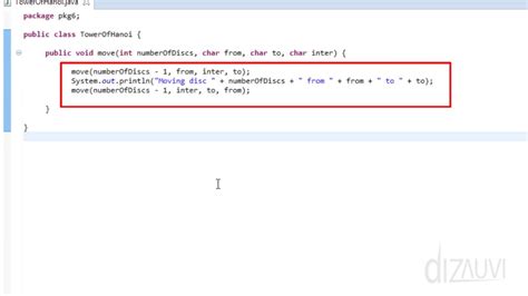 Tower Of Hanoi Implementation Youtube