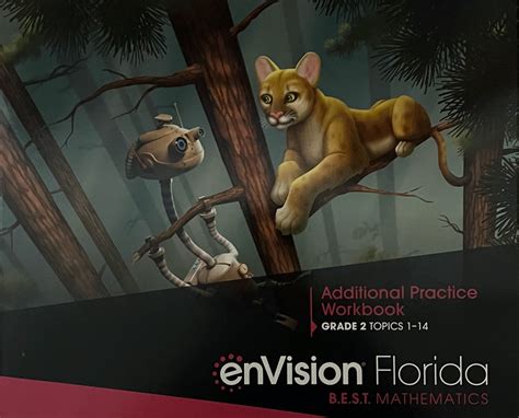 Grade 2 Envision Math Florida Best Additional Practice Workbook 2023