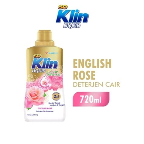 Jual So Klin Liquid Detergent Cair 720ml Shopee Indonesia
