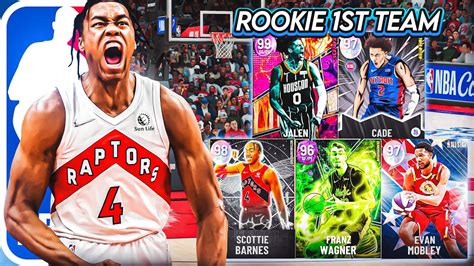 USING THE ALL NBA ROOKIE 1ST TEAM IN NBA 2K22 MYTEAM SQUAD