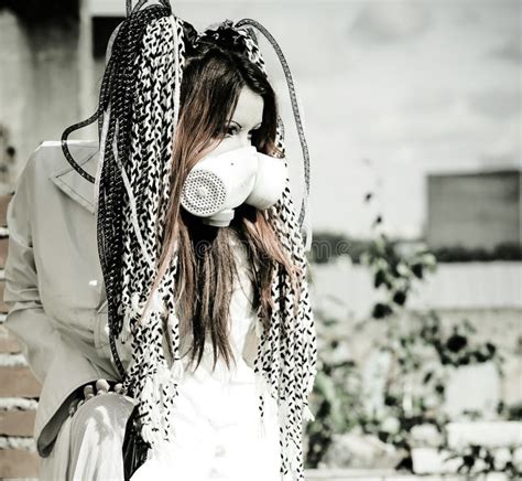 Girl In The Informal Style Poses Stock Image Image Of Fashion