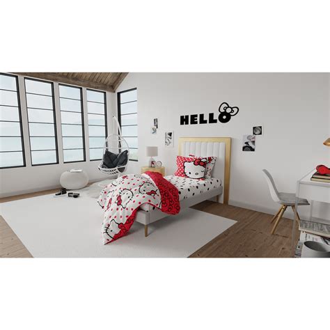 Hello Kitty Bed Set Queen Size
