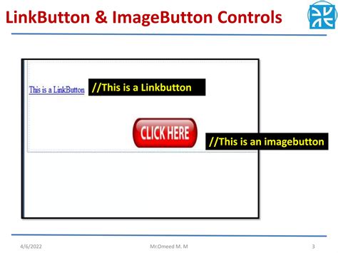 Linkbutton And Imagebutton Controls Ppt