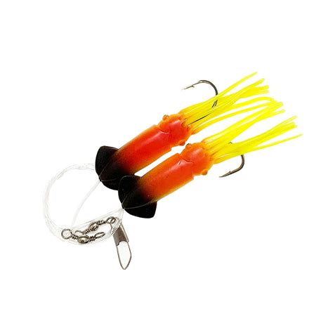 Ling Cod Squid Rigs Blackred Sanhu Tackle