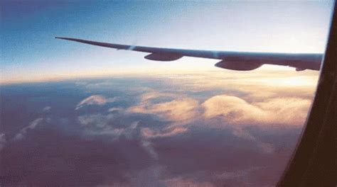 飛機  Plane Fly Clouds Discover And Share S