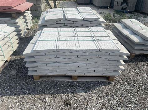 Бетонни шапки Строителни материали Труд БЕТОННИ ШАПКИ КАПАЦИ 27 39 сиви 1палет