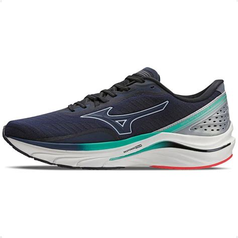 tênis running masculino mizuno interceptor azul