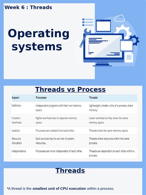Os Week 6 Threads Pdf Thread Computing Process Computing