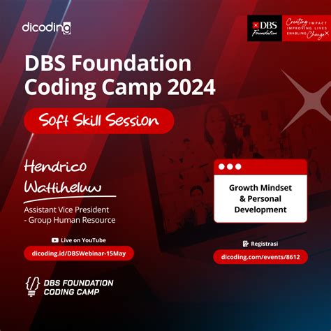 Soft Skill Webinar Growth Mindset And Personal Development Dbs Foundation Coding Camp 2024