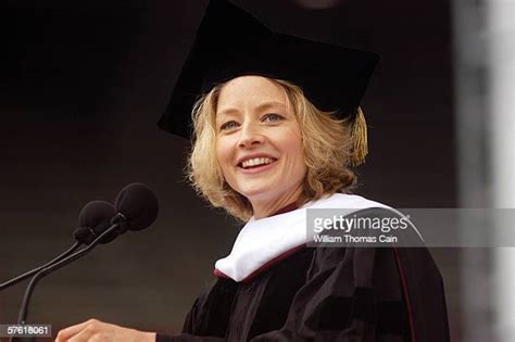 Jodie Foster Speaks At Commencement At University Of Pennsylvania