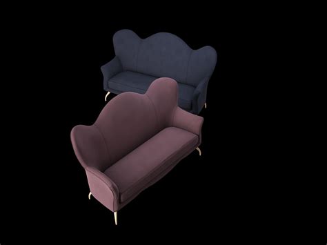 Bonaparte Sofa 3d 모델 25 Obj Max Free3d