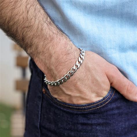 Bracelet For Men Silver