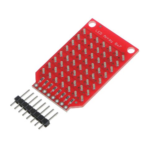 buy led array pcb diy 3mm 8x7 module for arduino at affordable prices