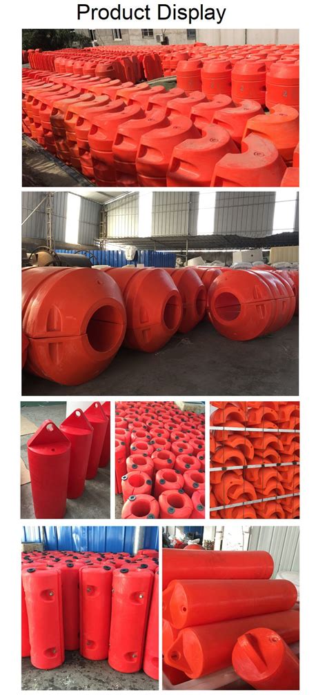 China Customized Pipe Pe Dredging Buoy Pontoons Manufacturers