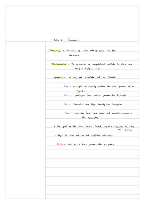Ch Chapter Notes BIOL Studocu